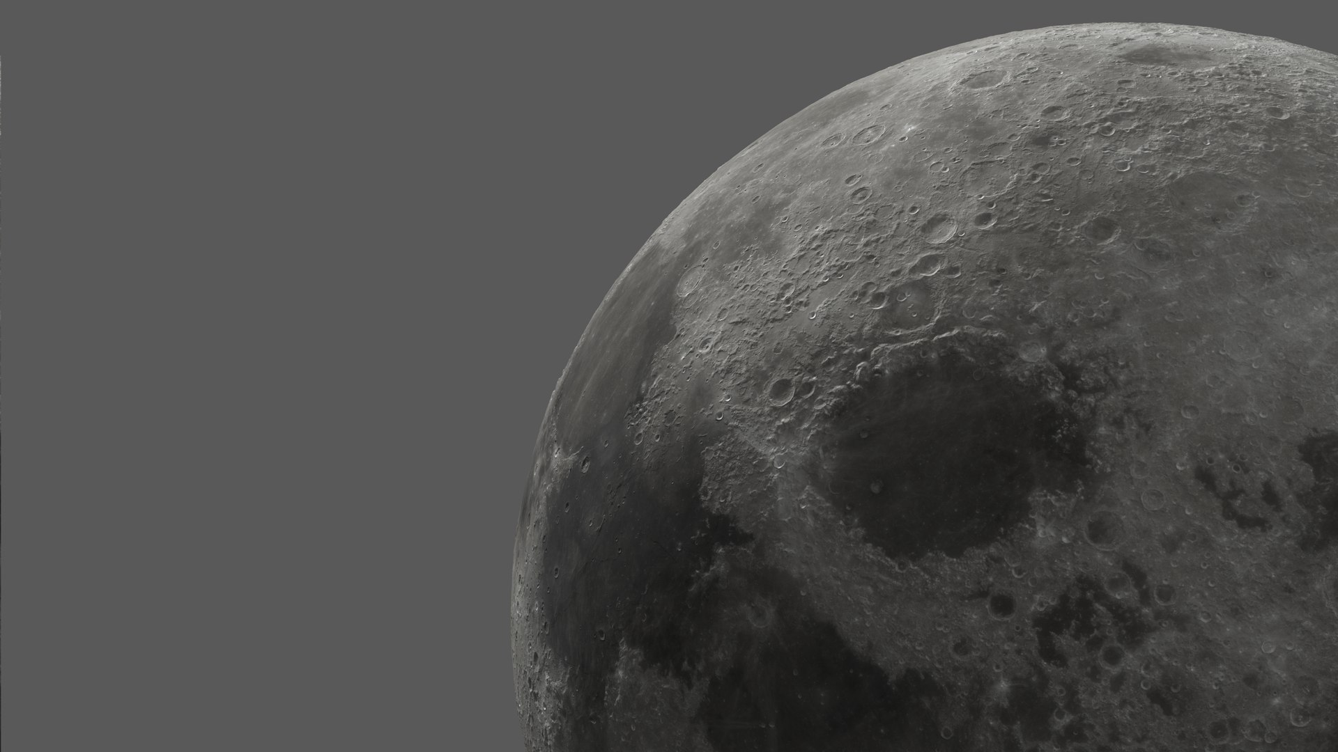 3D Moon - Highly Detailed - TurboSquid 2130366