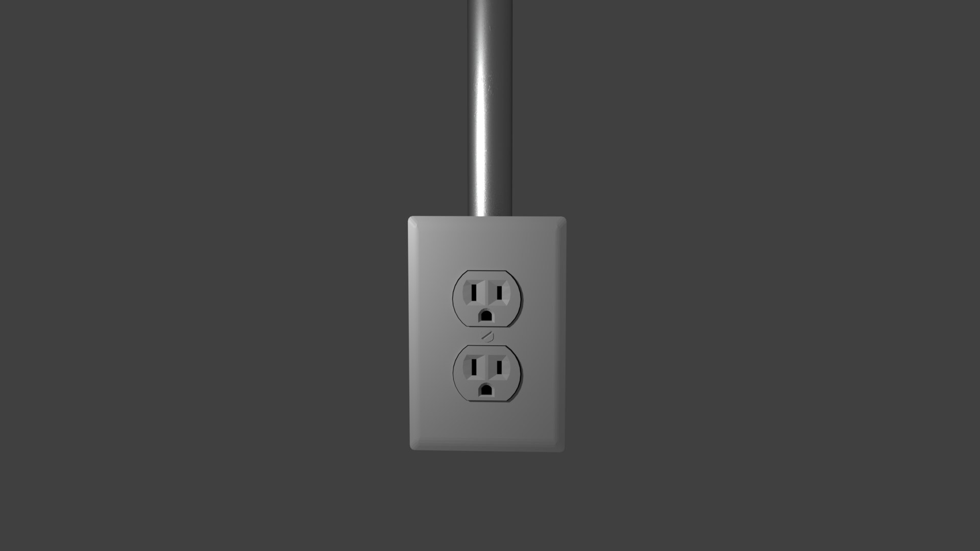 Power Outlet 3D Model - TurboSquid 1190302