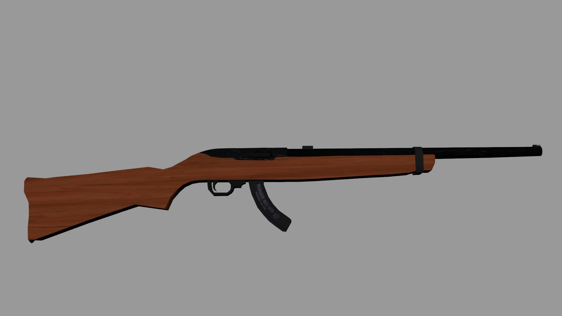 Free Ready Ruger 10 22 3d Model