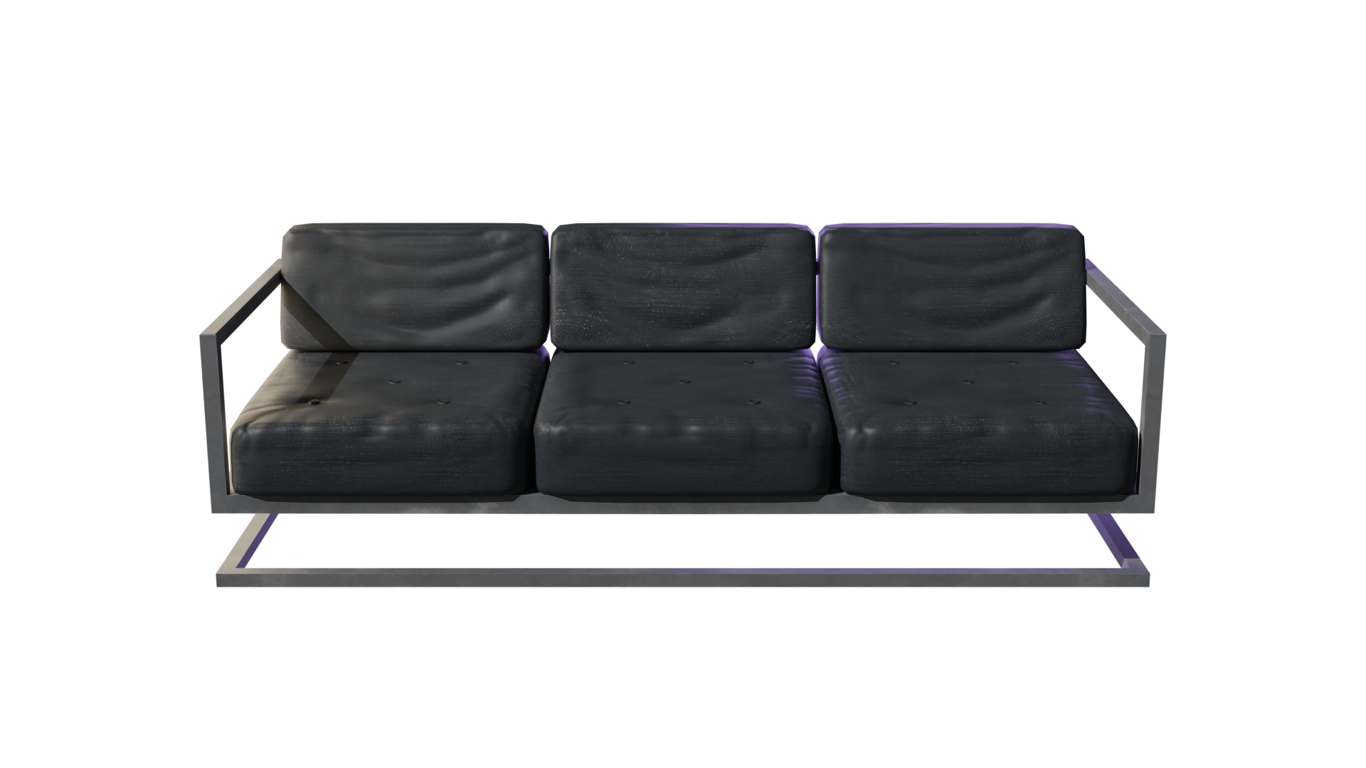 Couch Mid Poly 3D Model - TurboSquid 2217774
