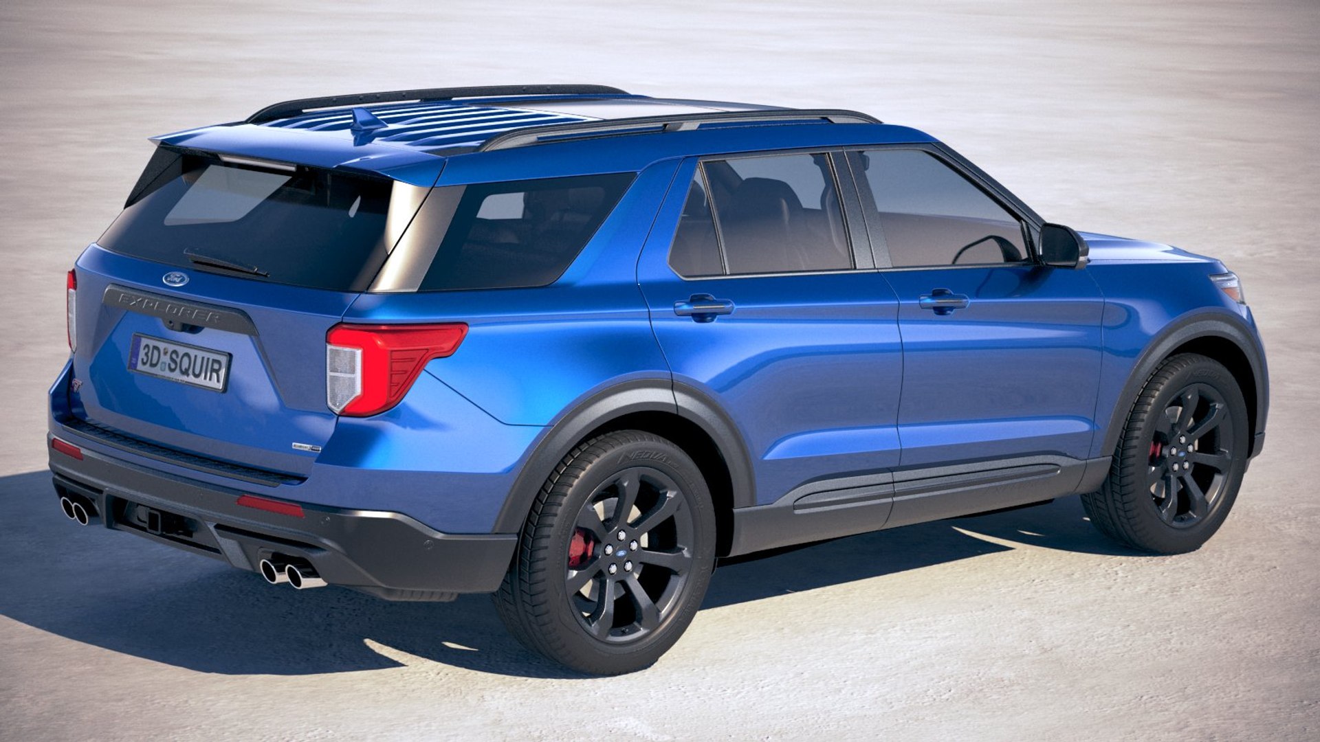 Explorer st 2020 3D model - TurboSquid 1434958