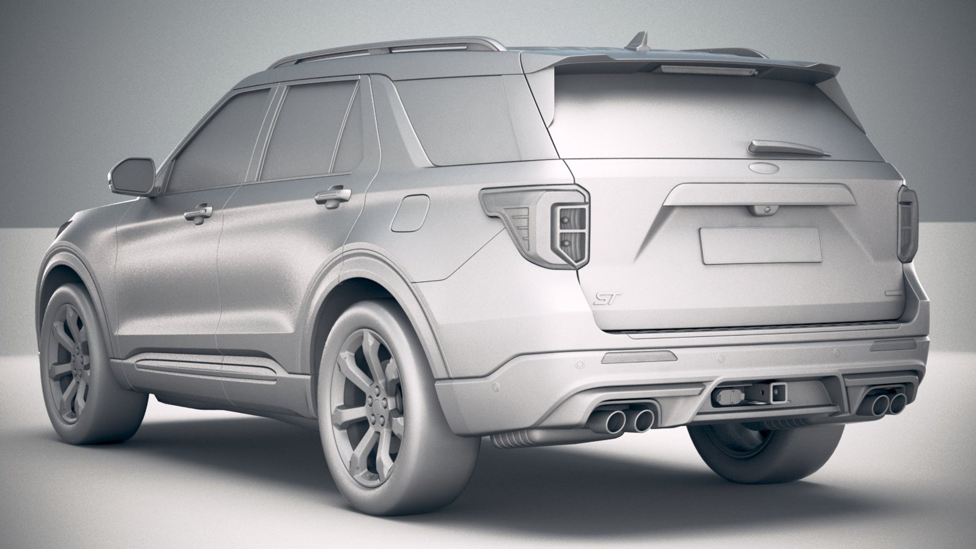 Explorer st 2020 3D model - TurboSquid 1434958