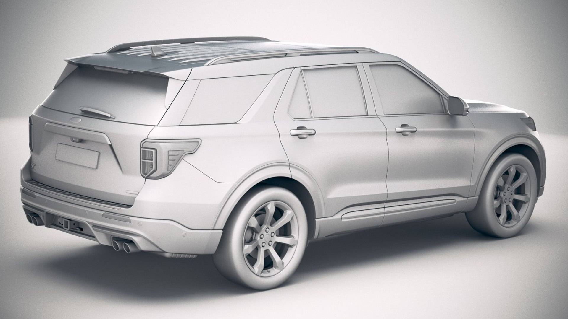 Explorer st 2020 3D model - TurboSquid 1434958