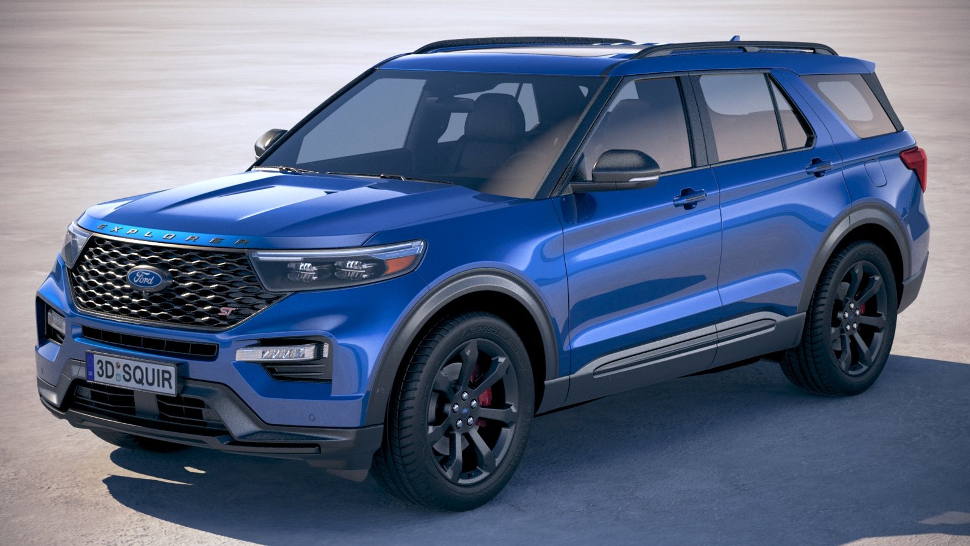 Explorer st 2020 3D model - TurboSquid 1434958