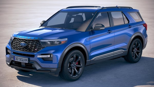 Ford Explorer 3D Models for Download | TurboSquid