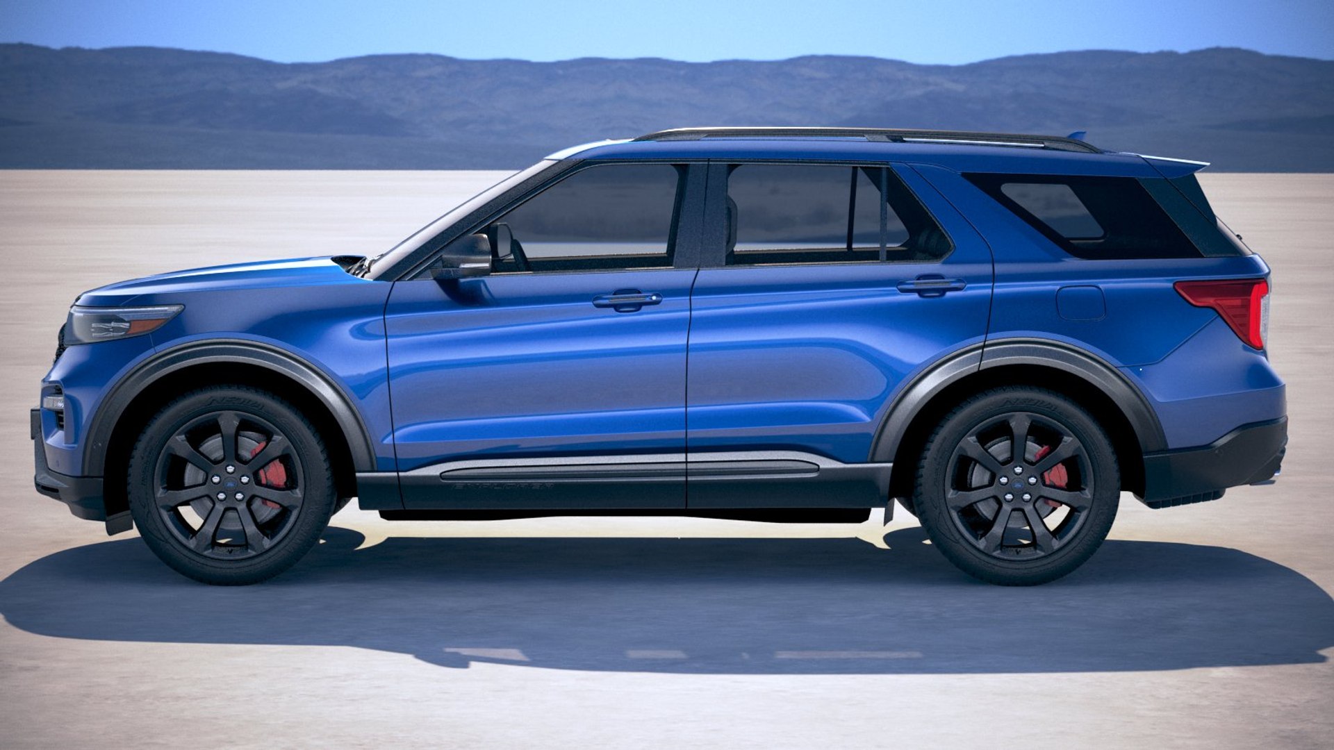 Explorer st 2020 3D model - TurboSquid 1434958