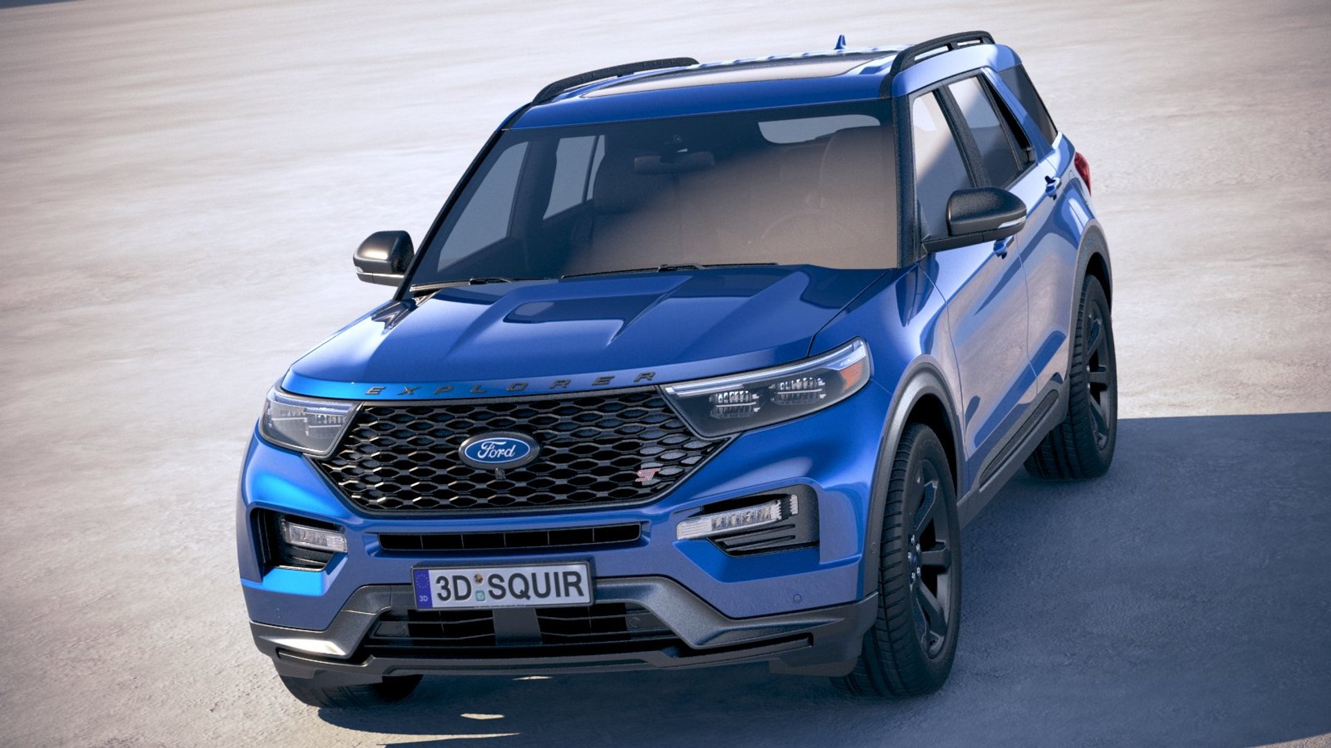 Explorer st 2020 3D model - TurboSquid 1434958