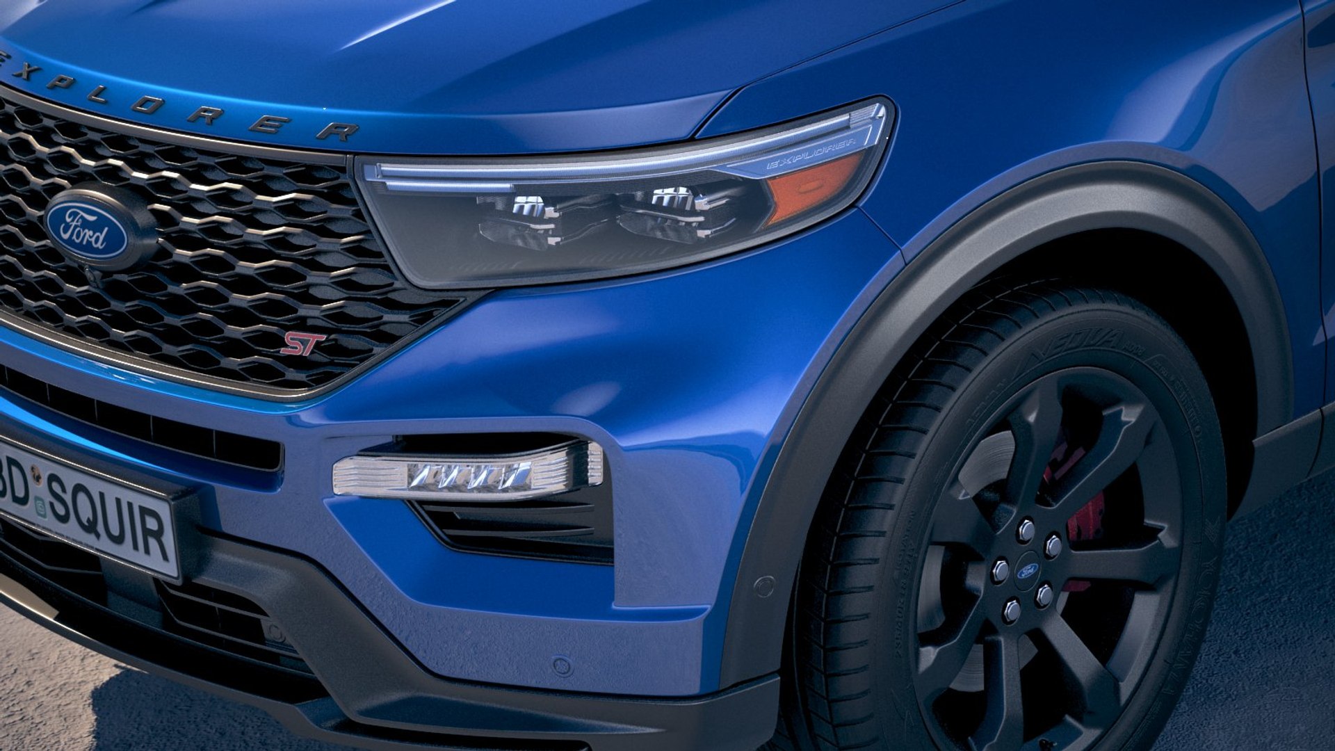 Explorer st 2020 3D model - TurboSquid 1434958