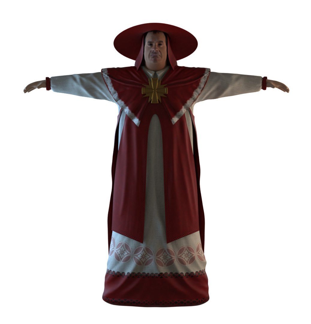 Clerigo Roma Character Ma