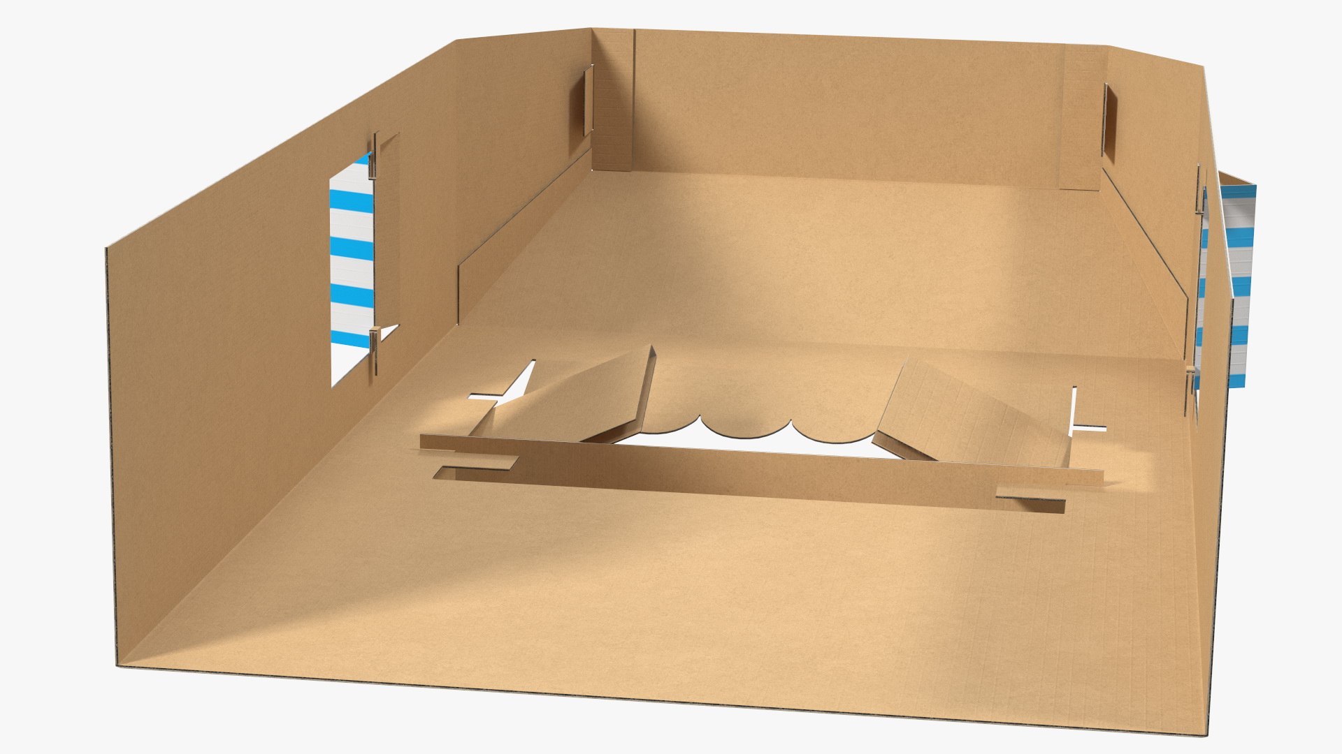 3D Cardboard Stands Collection 2 - TurboSquid 1922356