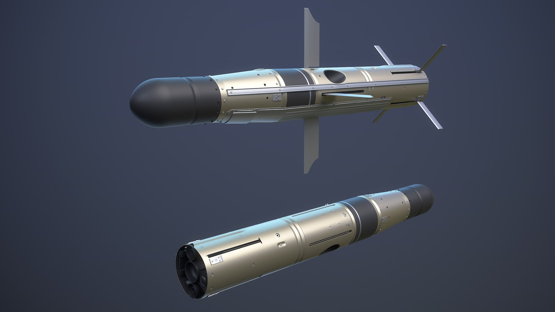 TOW BGM-71 Missile 3D Model - TurboSquid 1998814