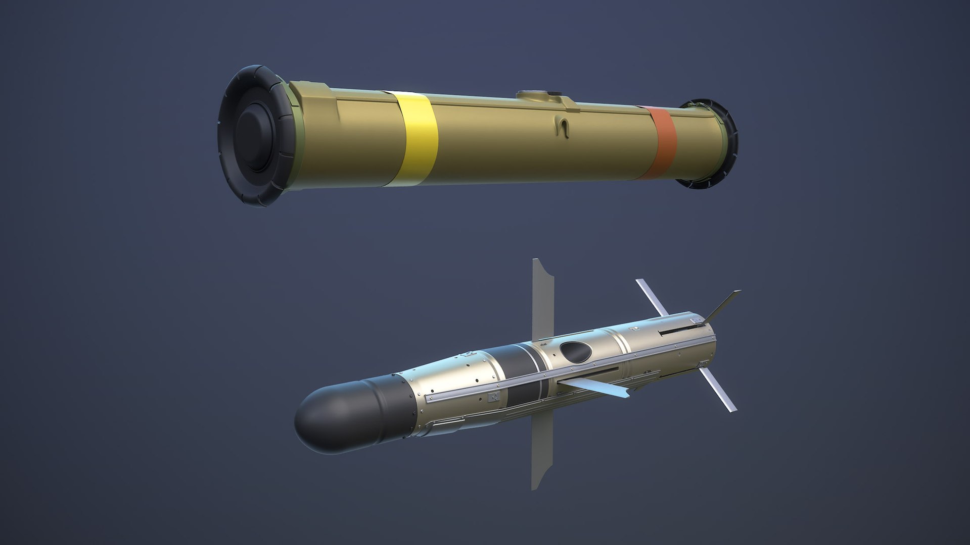 TOW BGM-71 Missile 3D Model - TurboSquid 1998814