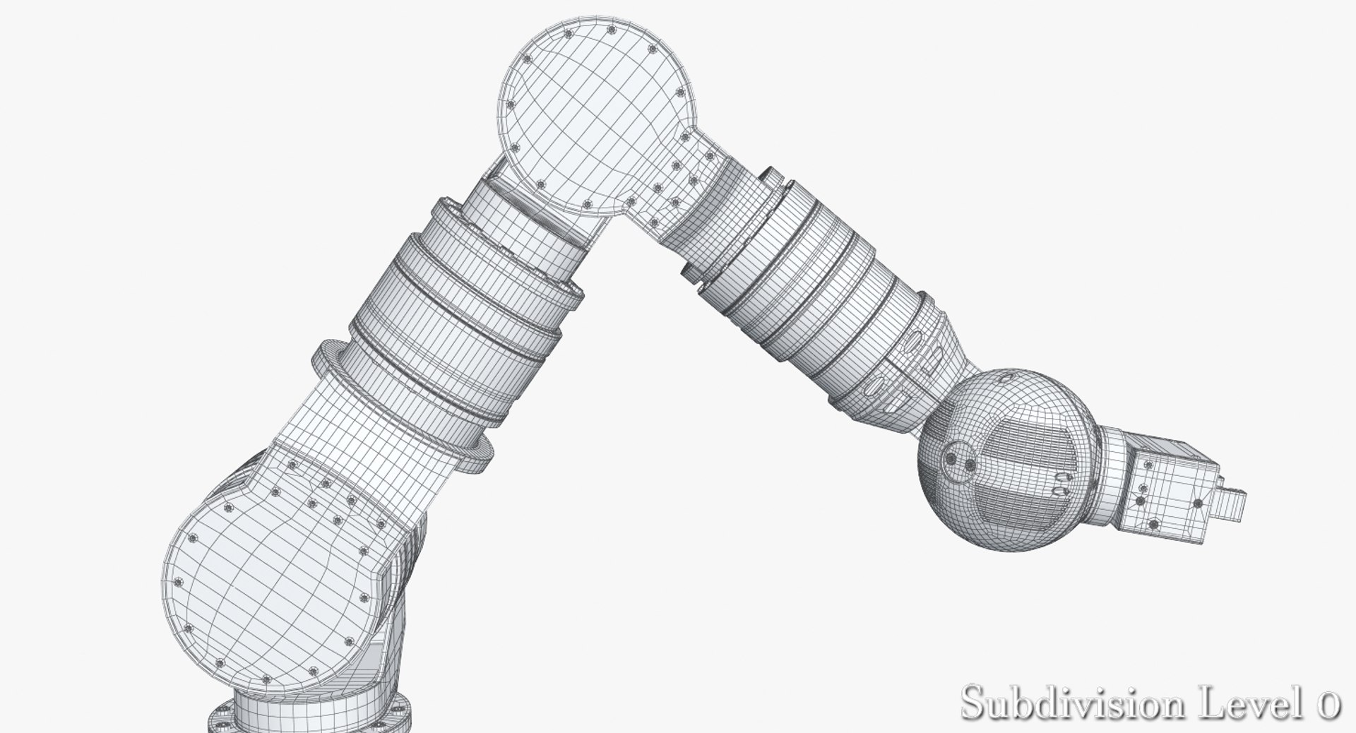 Industrial Robot Arm Lwa 3d Max