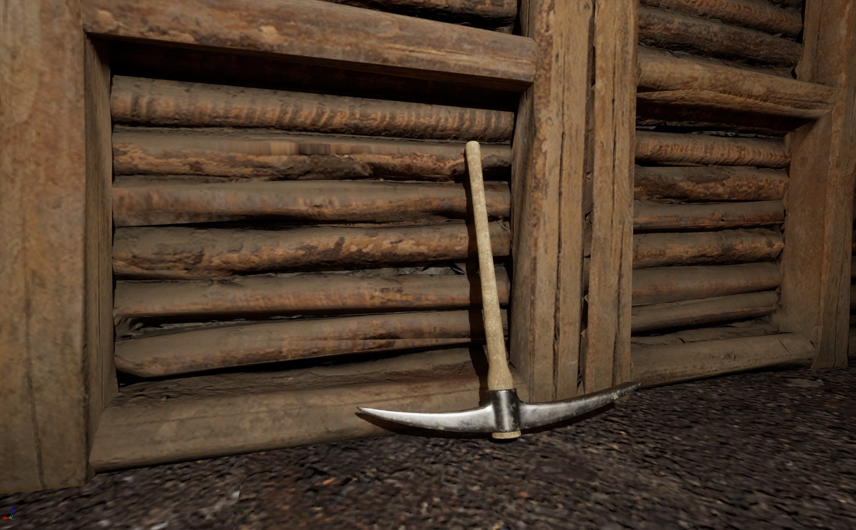 3D Model Steel Pickaxe - TurboSquid 2343368