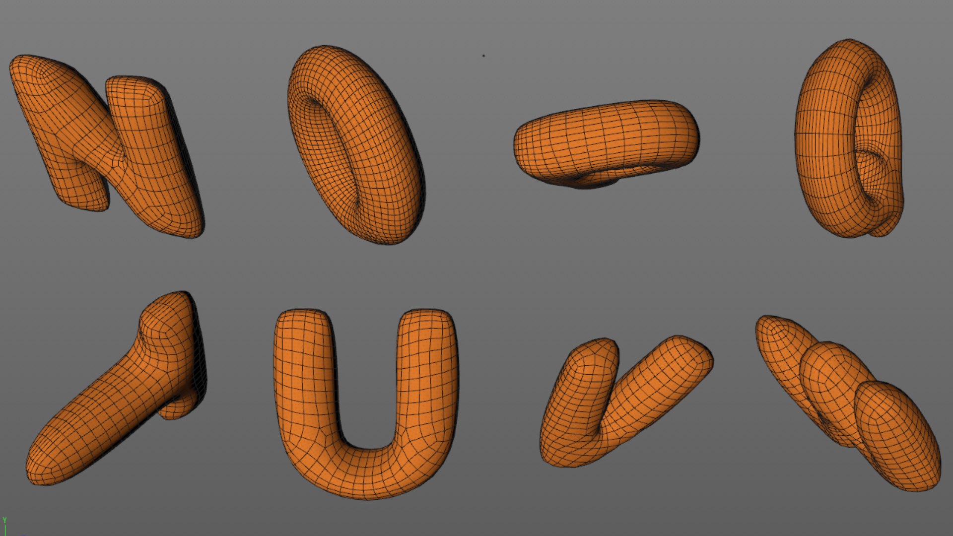 Balloon Alphabet 3D - TurboSquid 1950074