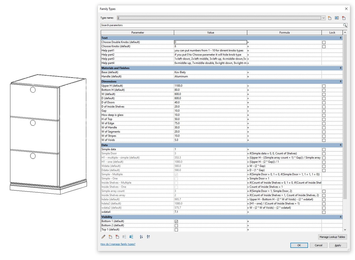 Kitchen Revit Parametric 3D - TurboSquid 1678517