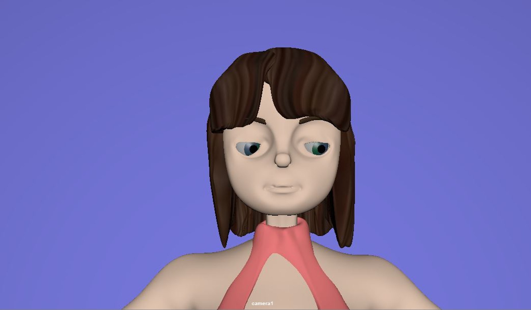 3D elegant rigged girl model - TurboSquid 1406694