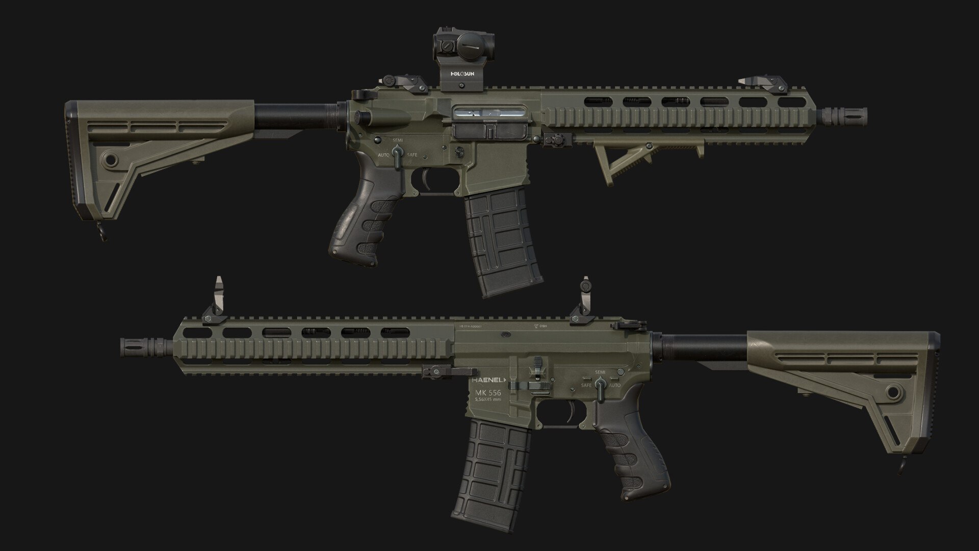 Haenel Mk556 3D - TurboSquid 2112284