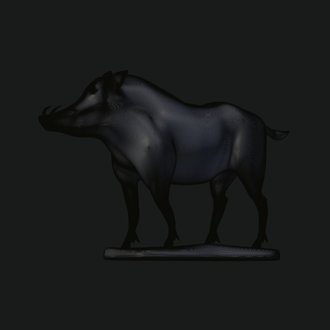 Boar Statue 3D model - TurboSquid 2038759