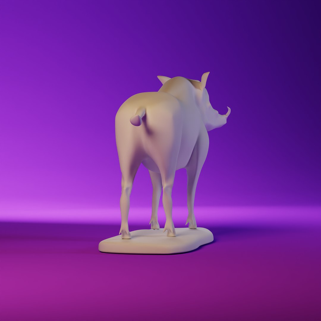 Boar Statue 3D model - TurboSquid 2038759