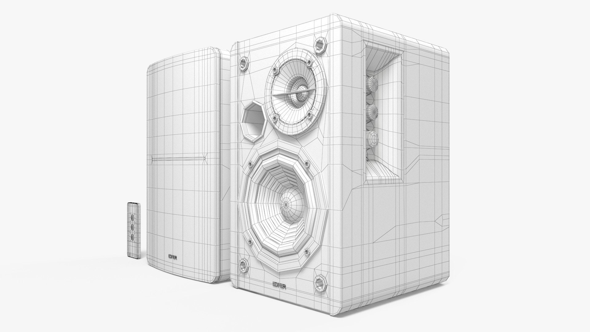 3D model Edifier R1280T Speakers - TurboSquid 1850460