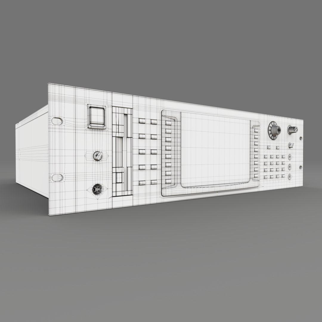 Audio Sampler Digital Stereo Akai S5000 Model - TurboSquid 2113484