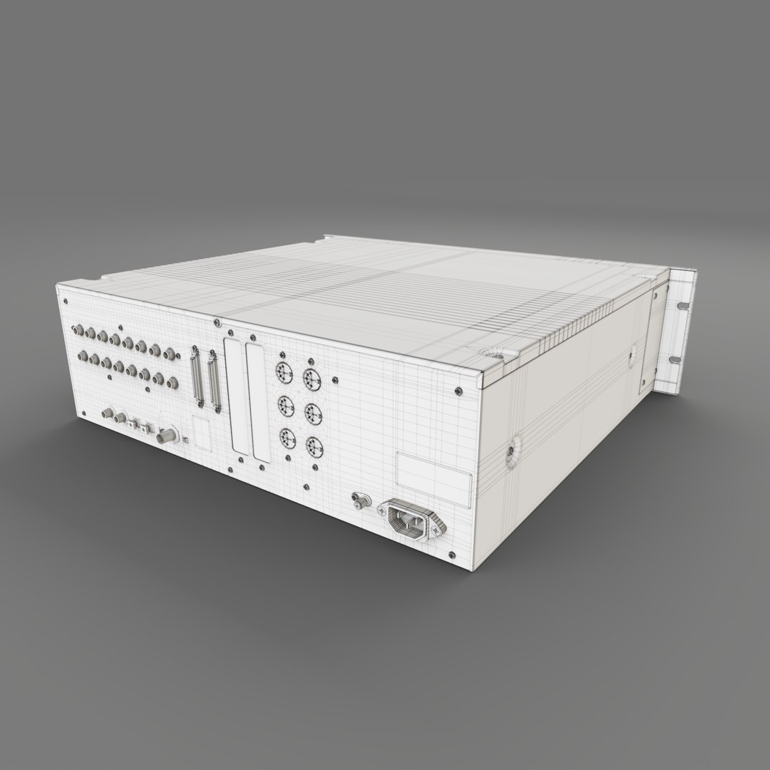 Audio Sampler Digital Stereo Akai S5000 Model - TurboSquid 2113484