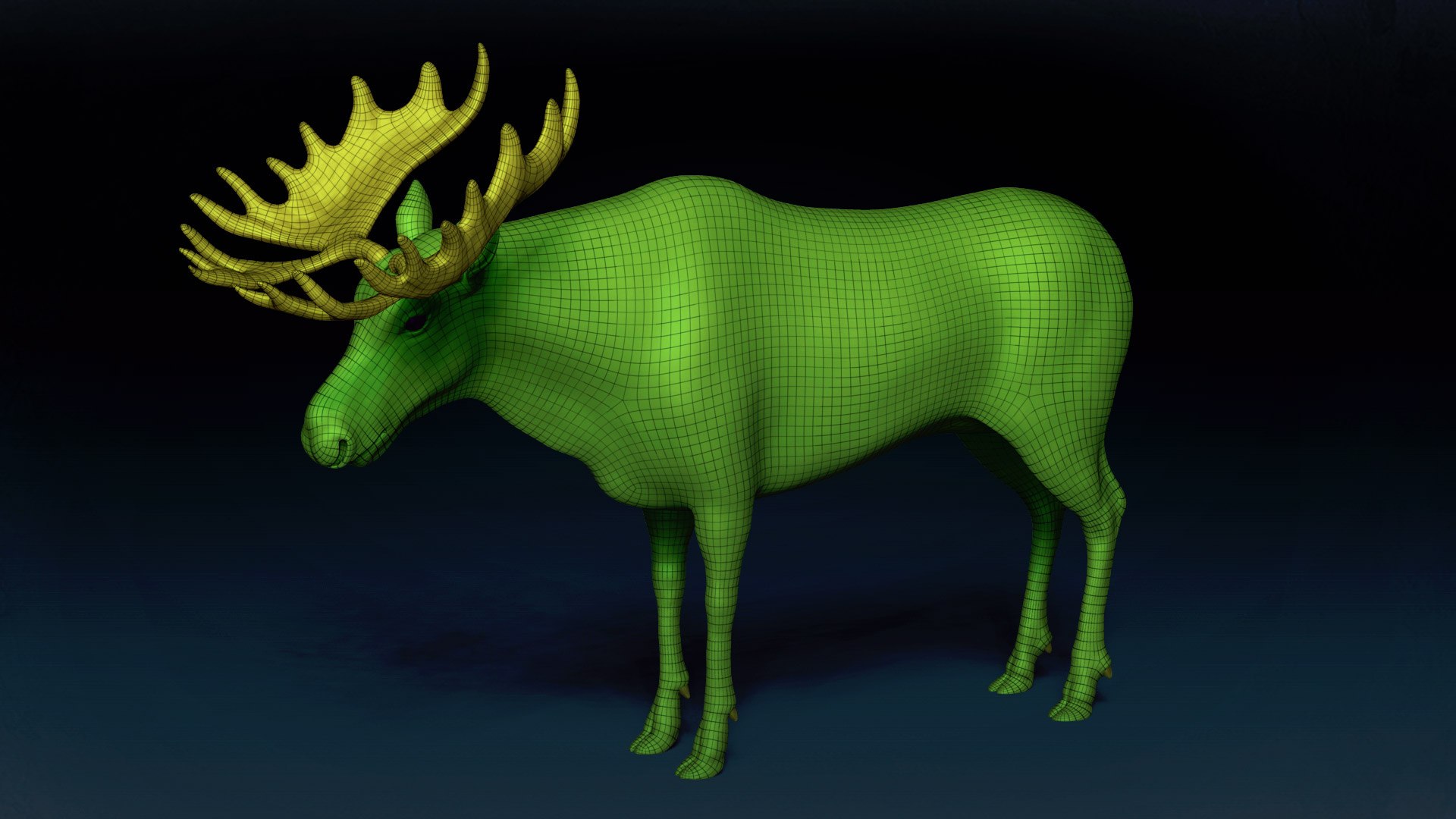 3D Moose Base Mesh 3D - TurboSquid 1823516