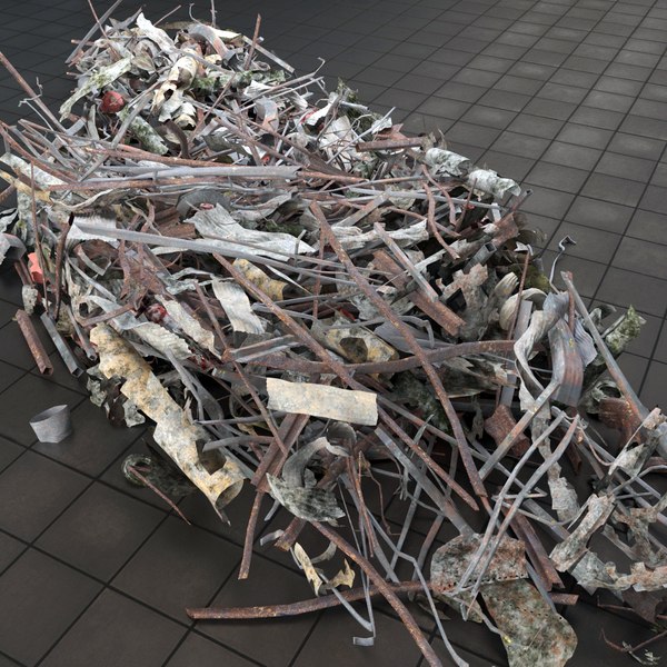 Metal Debris 3D Models for Download | TurboSquid