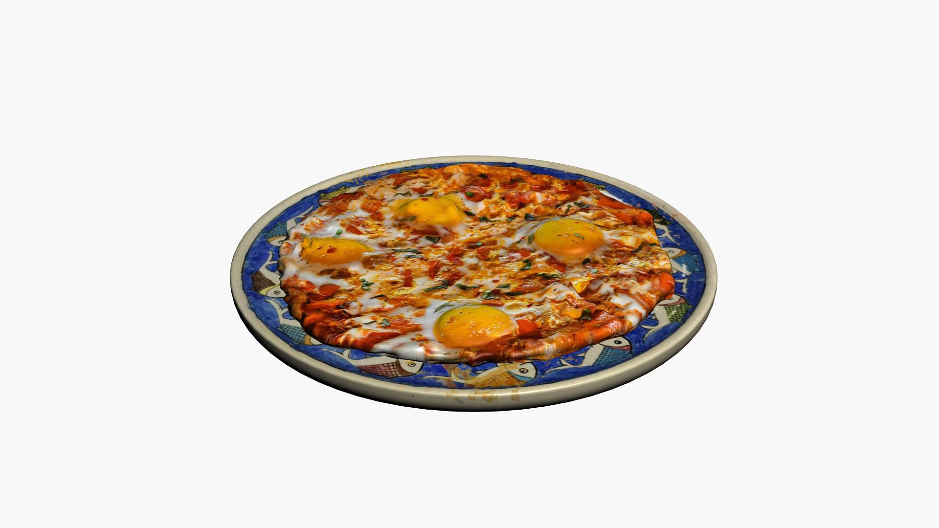 3D Persian Omelette Model - TurboSquid 2253545
