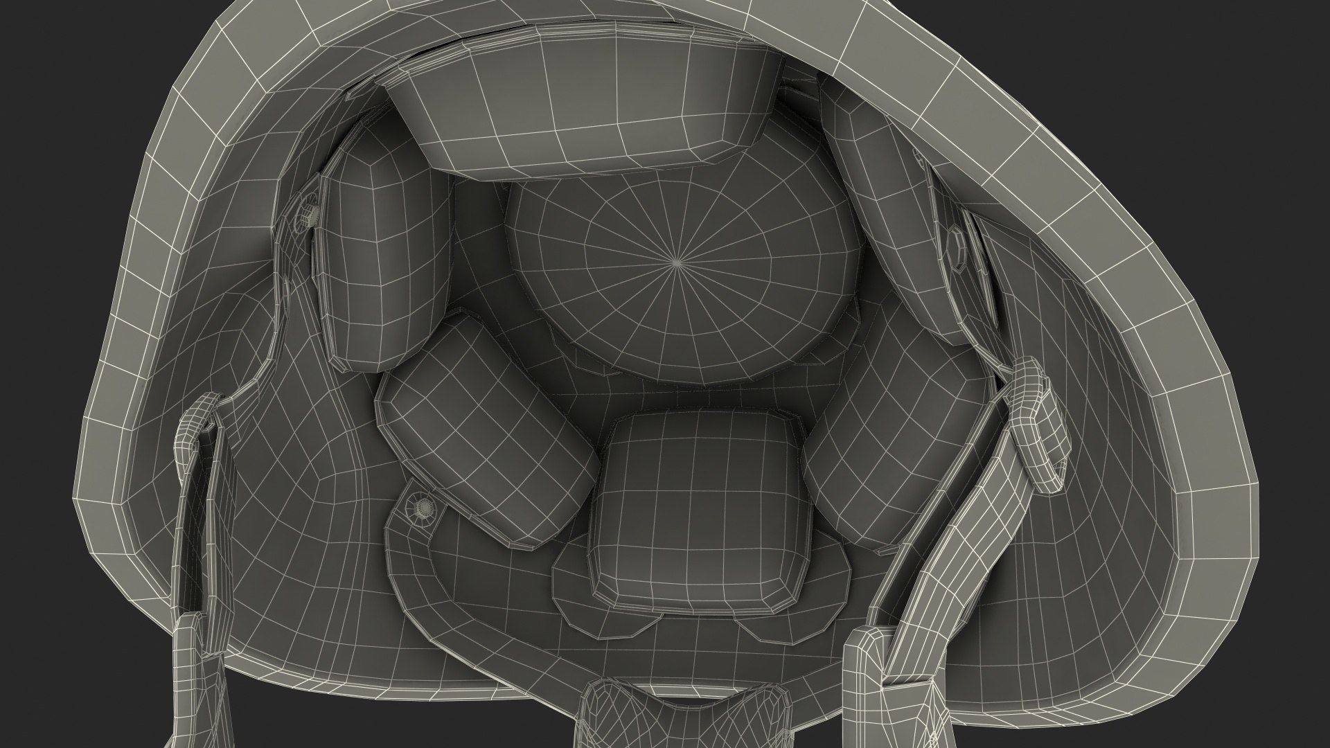 Kevlar Marine Lightweight Helmet Brown 3D Model - TurboSquid 1997526