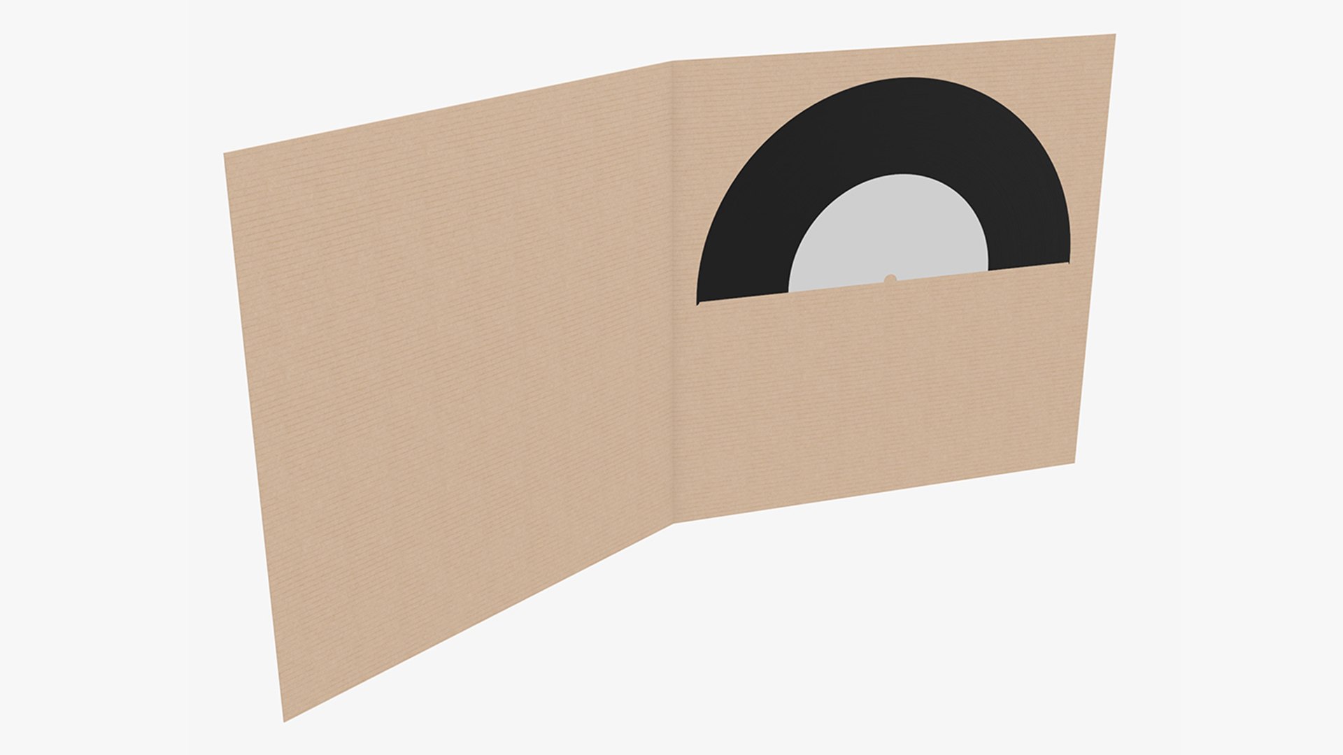 Vinyl Cover Record 3D Model - TurboSquid 1678066