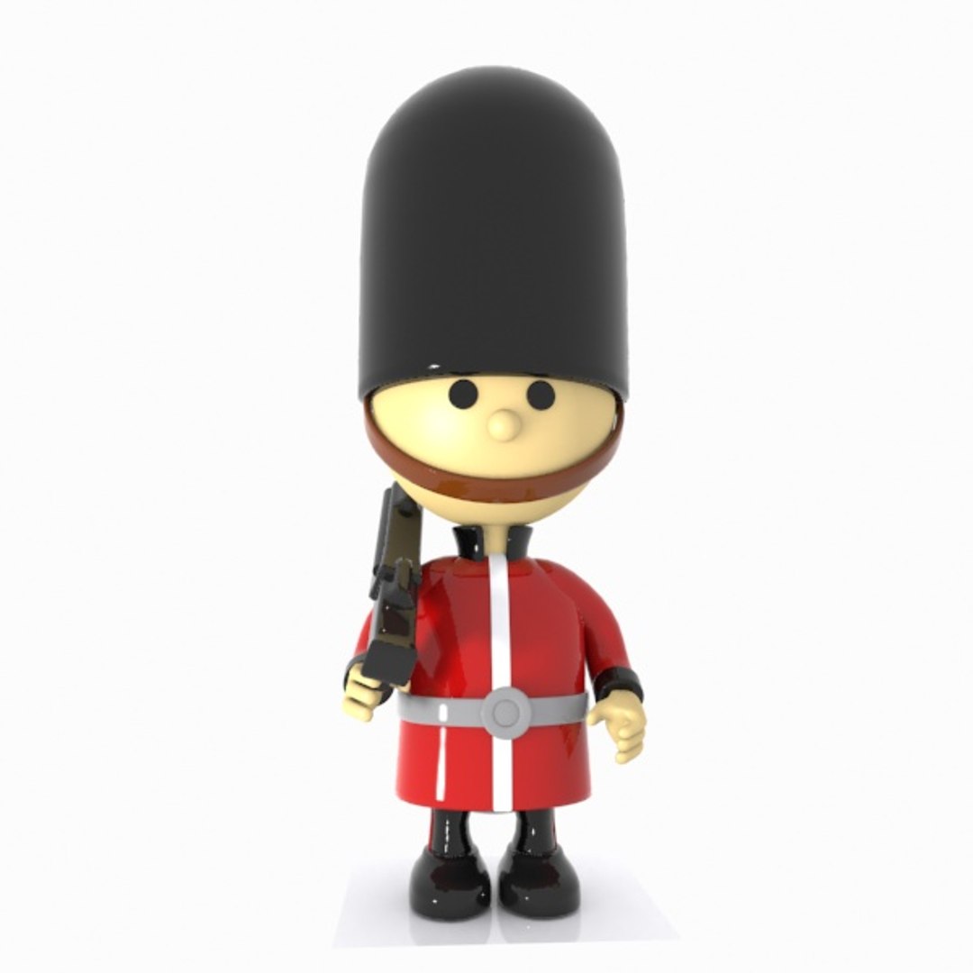 3ds Cartoon Guard Toon