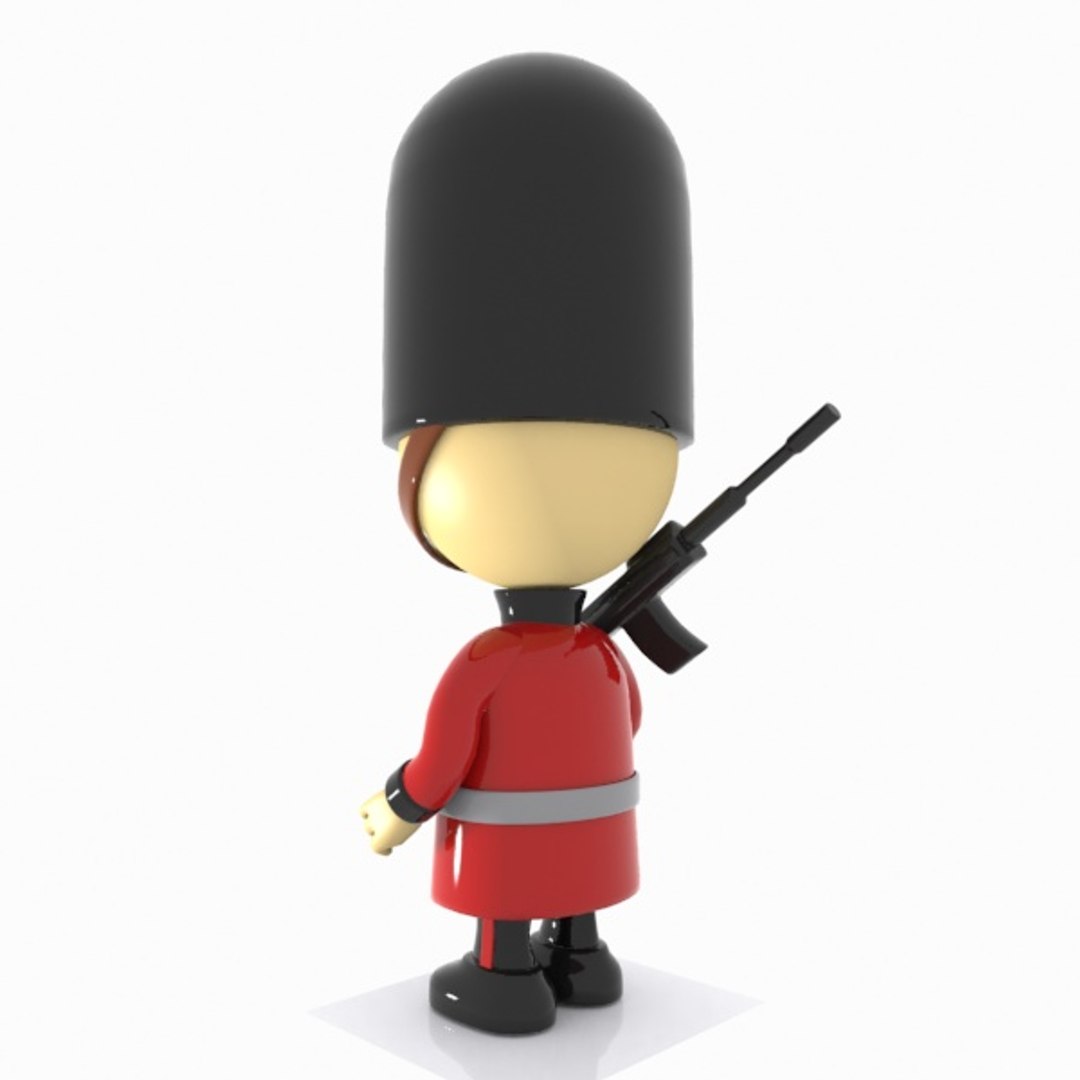 3ds Cartoon Guard Toon
