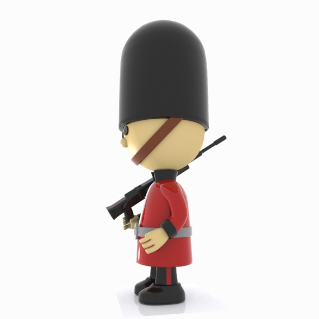 3ds Cartoon Guard Toon