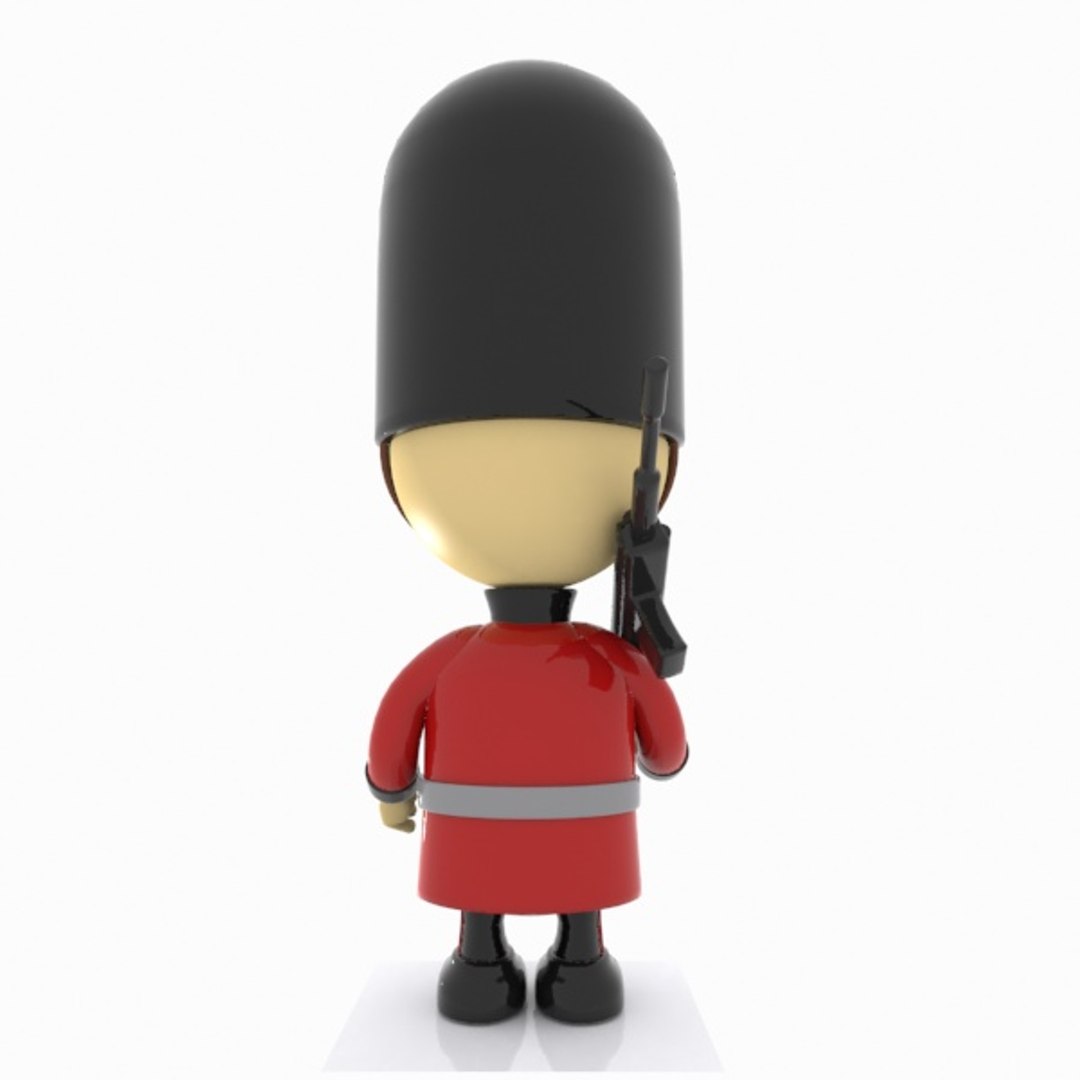 3ds Cartoon Guard Toon