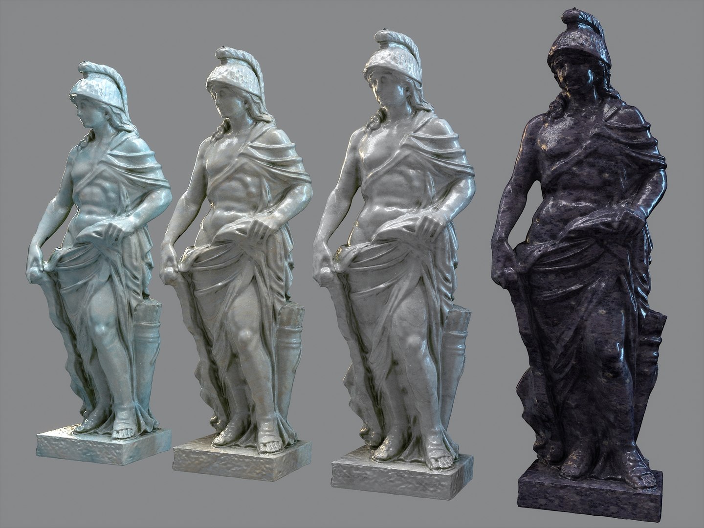 Classic Marble Sculpture Model - TurboSquid 1538584
