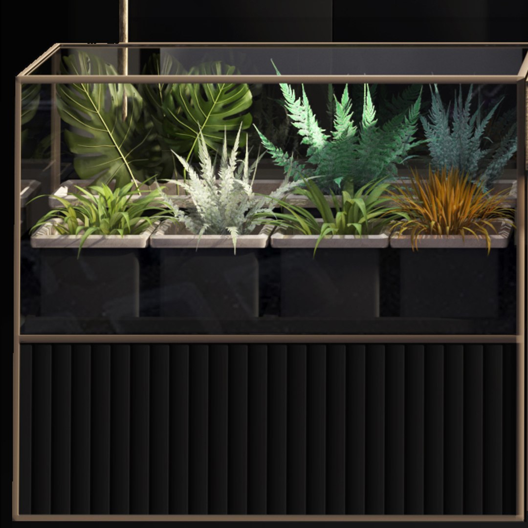 3D Scene Shop Flower Model - TurboSquid 1446955