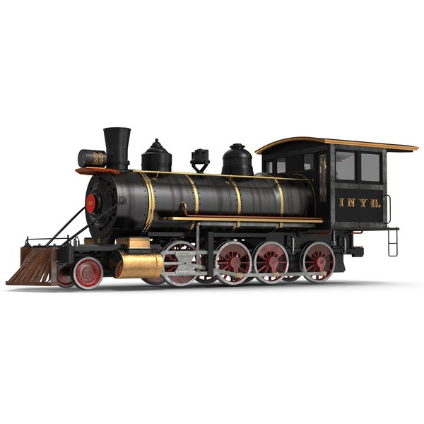 steam train wagon 4 c4d