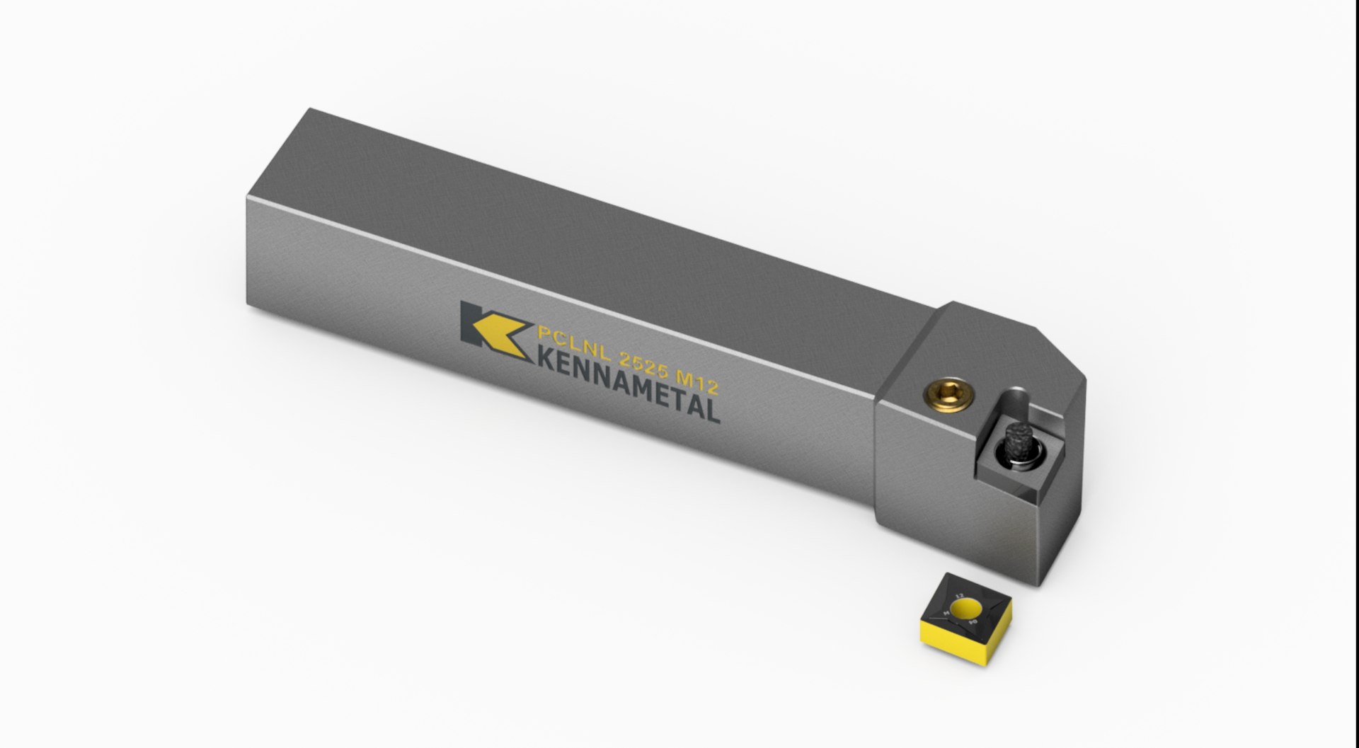 3D Model PCLNL Holder Of Turning With Kennametal Logo - TurboSquid 2230676