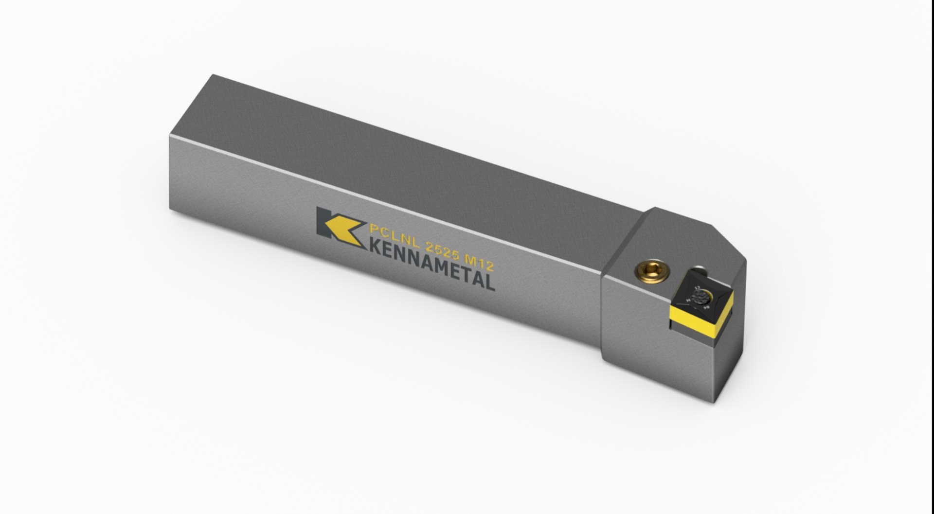 3D Model PCLNL Holder Of Turning With Kennametal Logo - TurboSquid 2230676