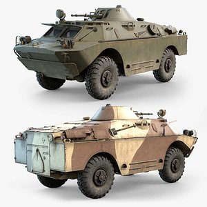 3D BRDM-2 Destroyed - TurboSquid 2094141