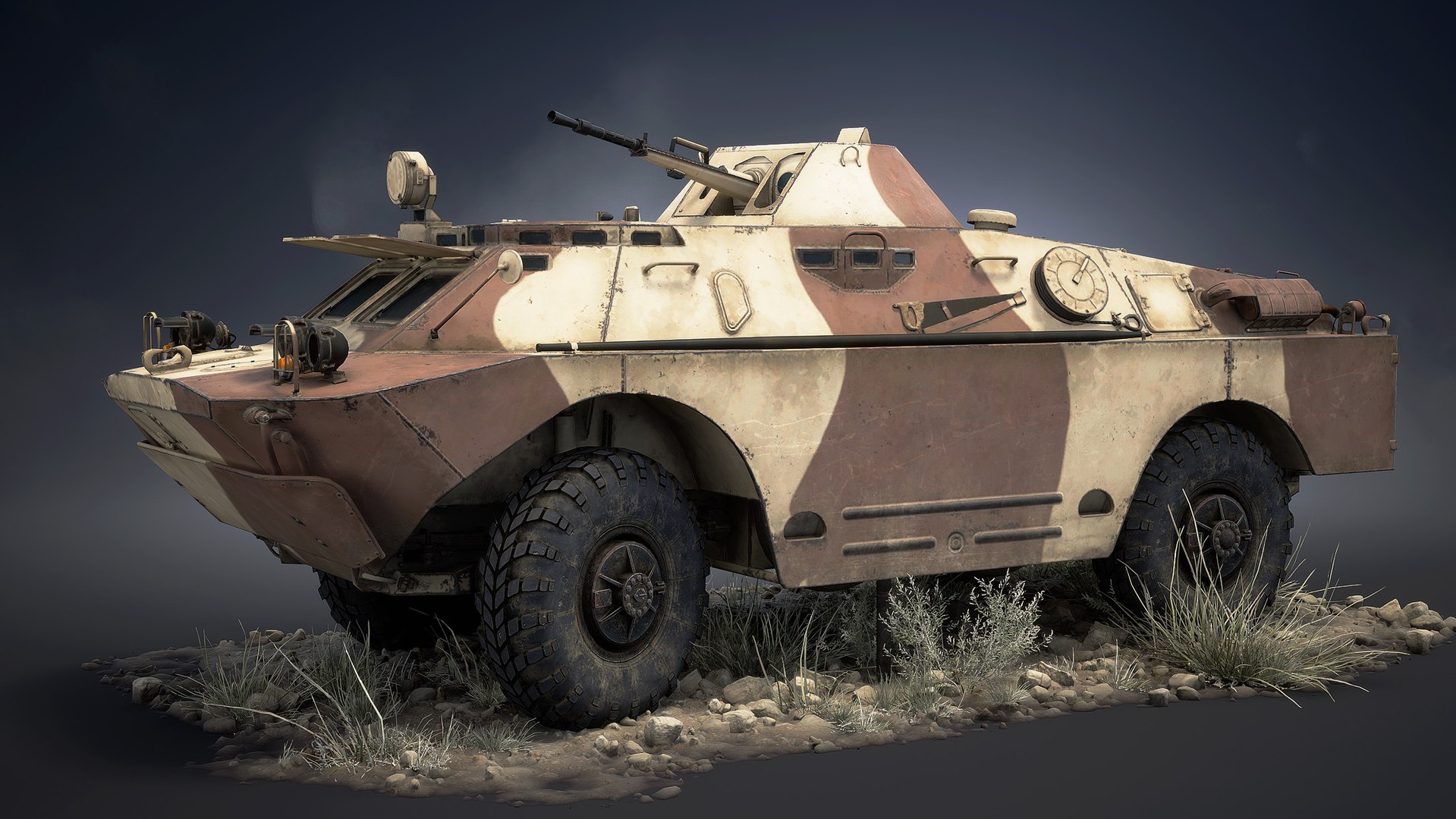 BRDM-2 Game Ready 3D model - TurboSquid 2093529