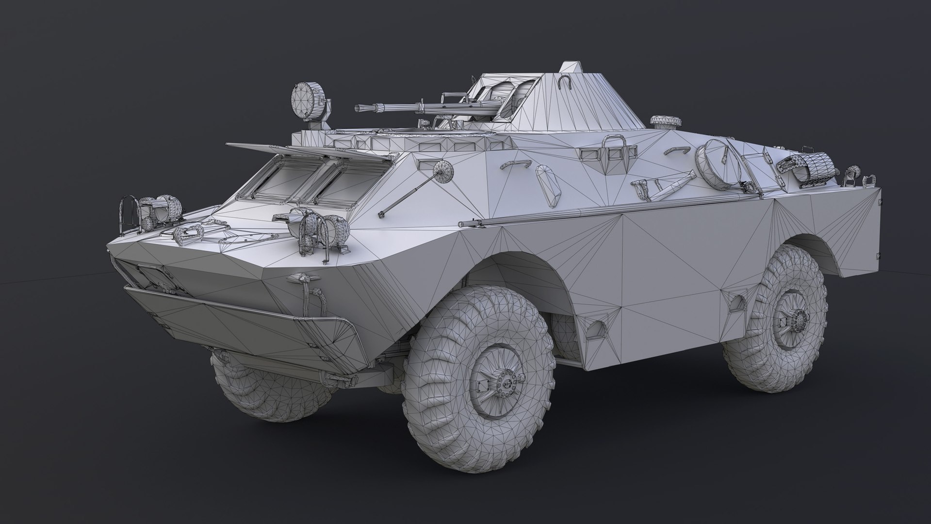 BRDM-2 Game Ready 3D model - TurboSquid 2093529