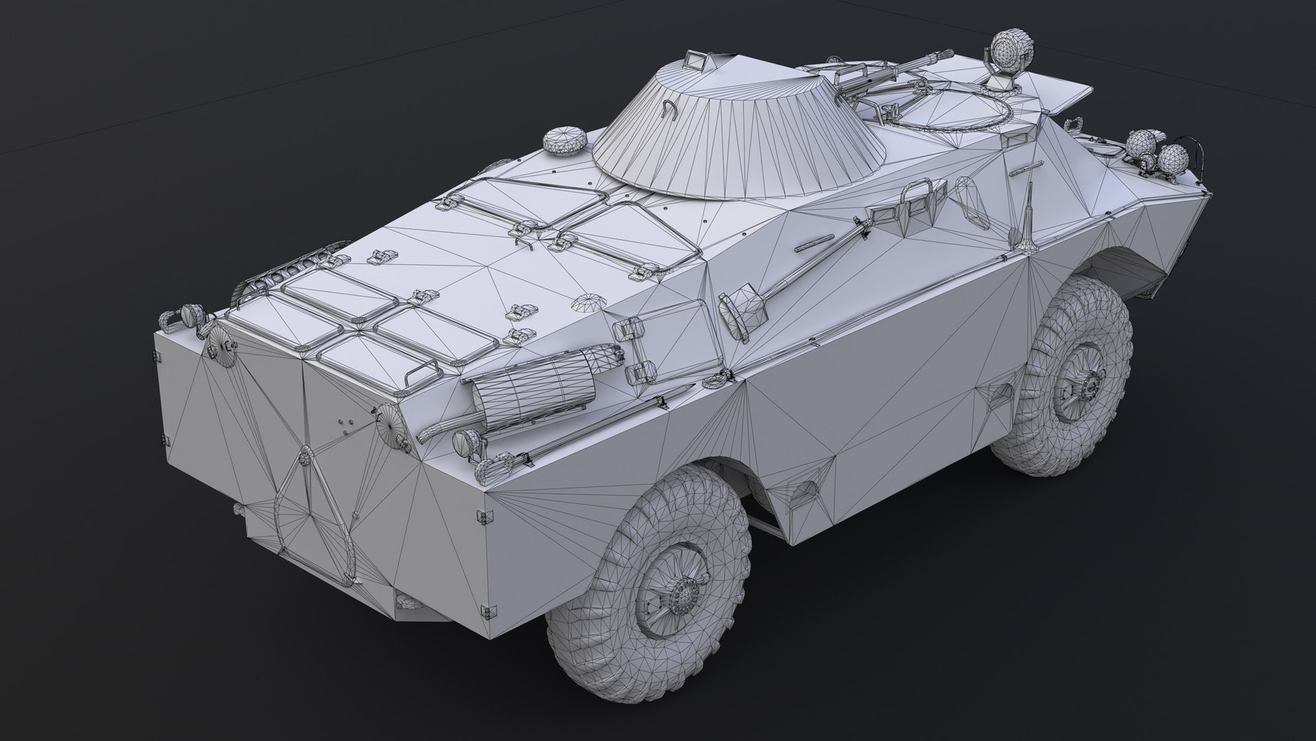 BRDM-2 Game Ready 3D model - TurboSquid 2093529
