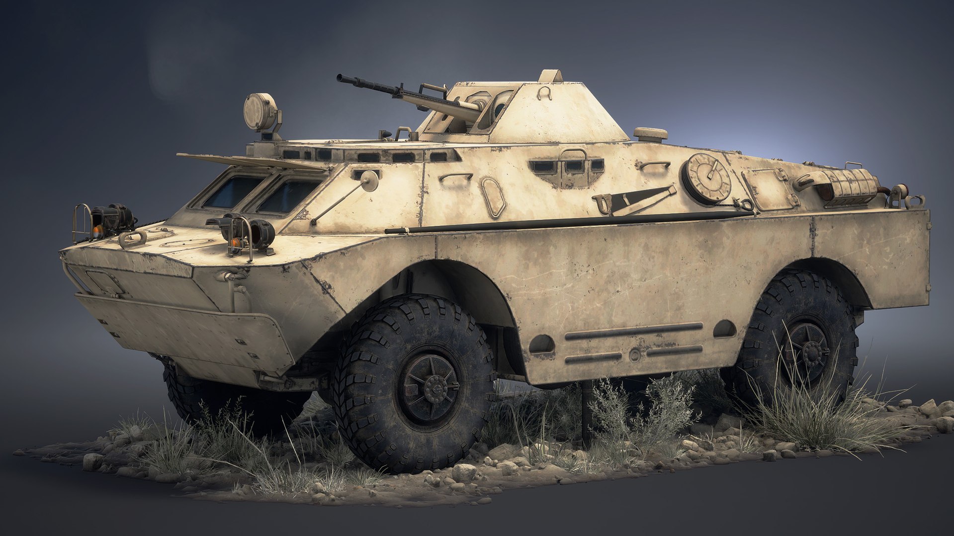BRDM-2 Game Ready 3D model - TurboSquid 2093529