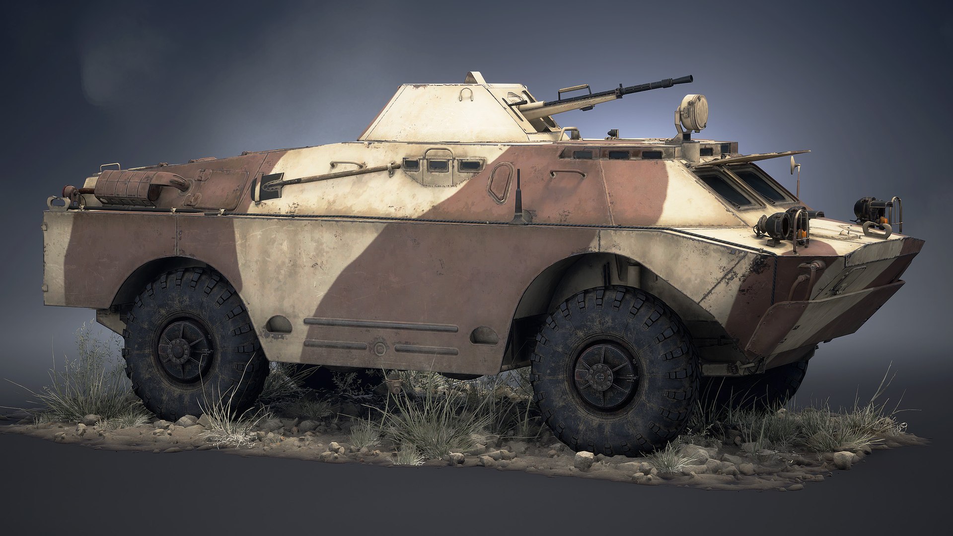 BRDM-2 Game Ready 3D model - TurboSquid 2093529