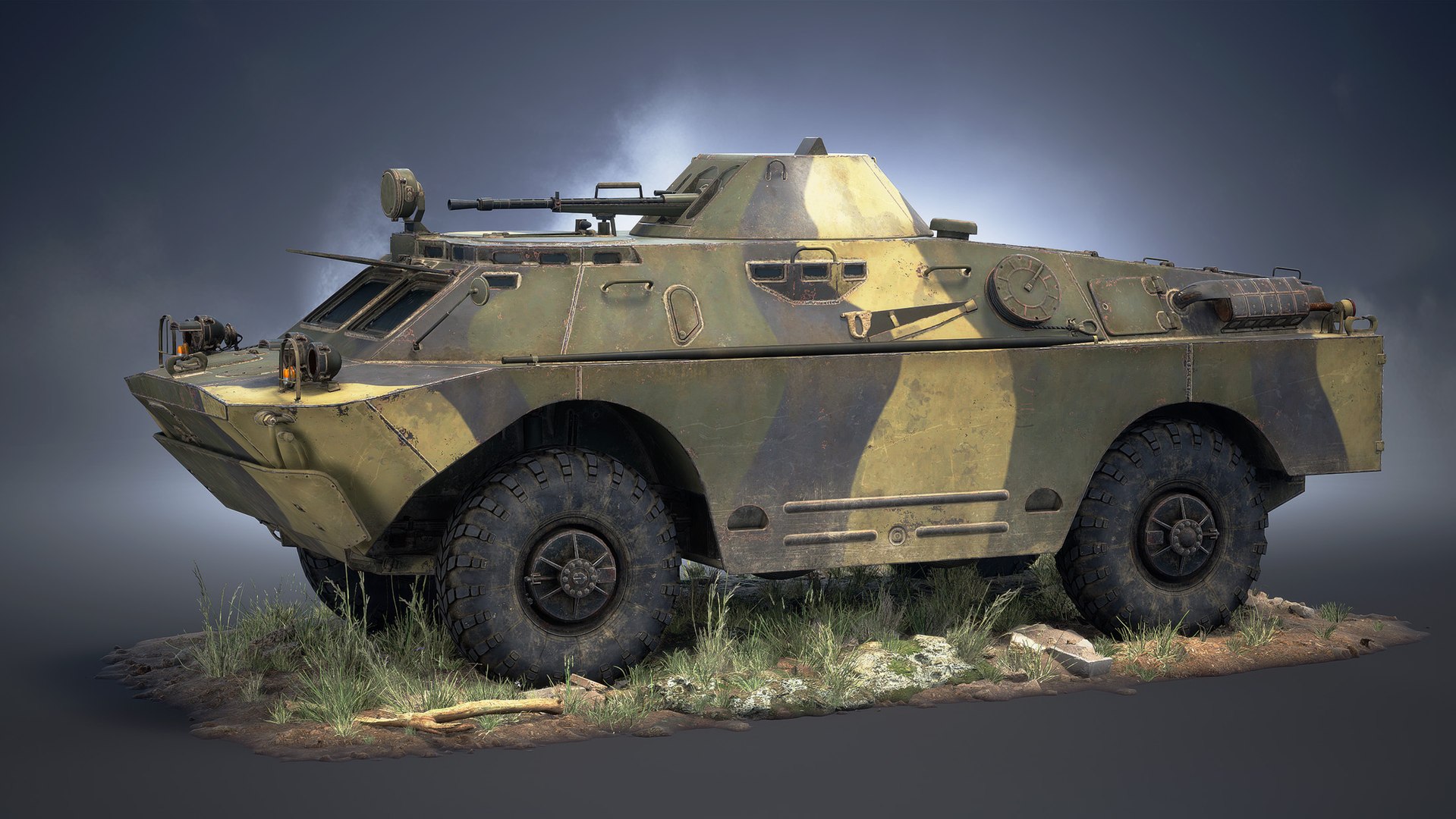 BRDM-2 Game Ready 3D model - TurboSquid 2093529