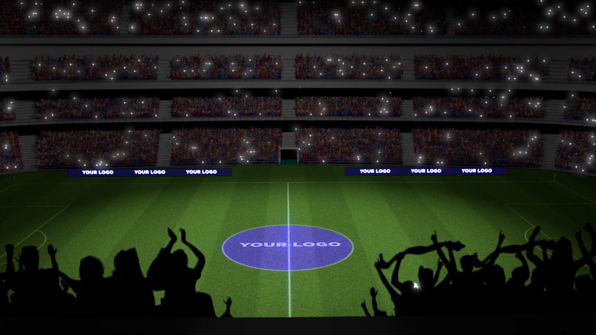 Stadium crowd 3D model - TurboSquid 1664598