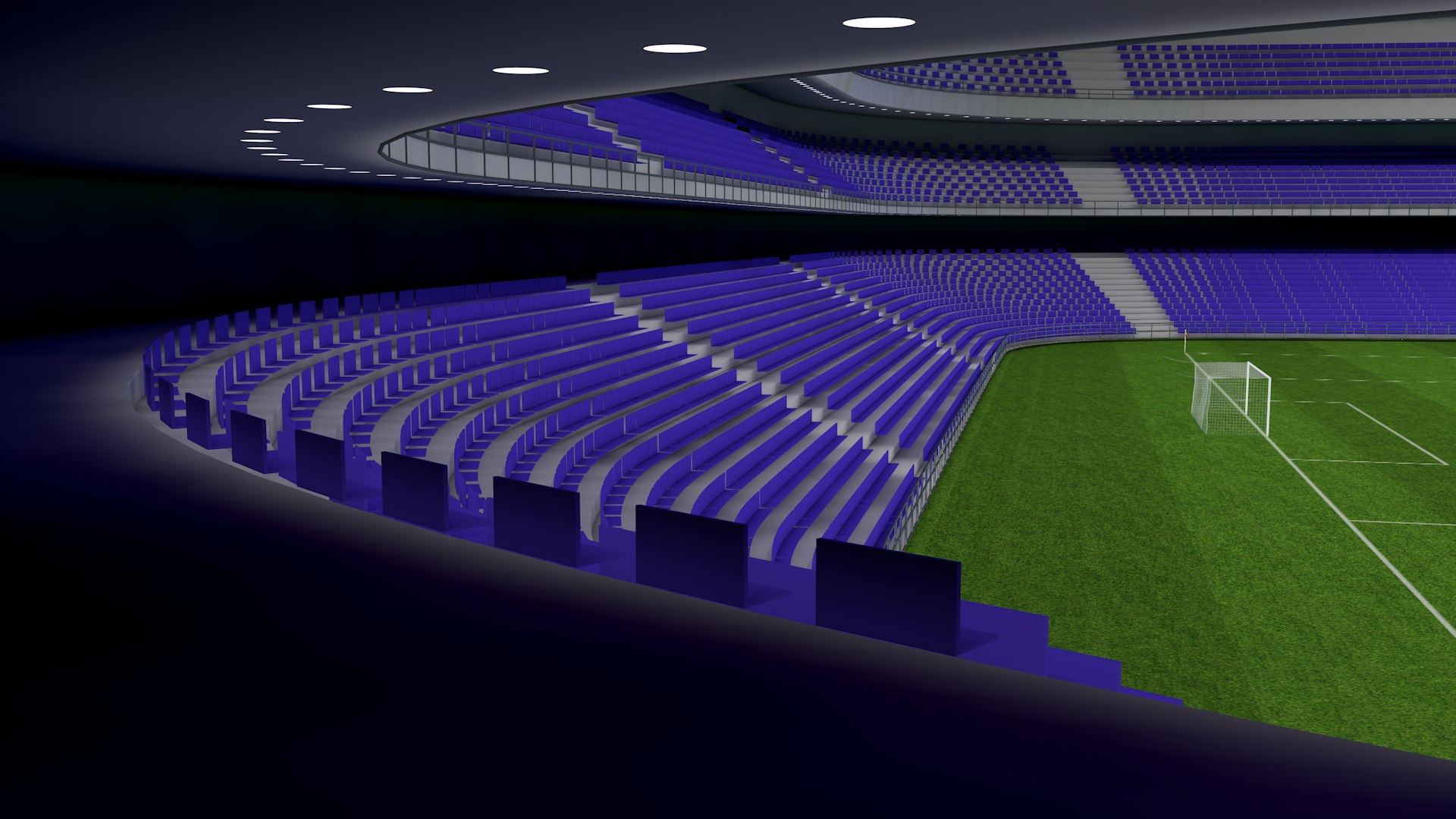 Stadium Crowd 3D Model - TurboSquid 1664598